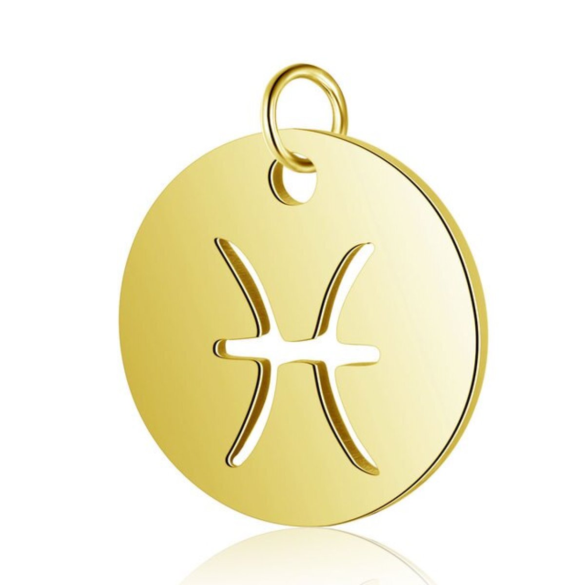 Anna K Jewelry - Berlock Stjärntecken Fiskarna Guld